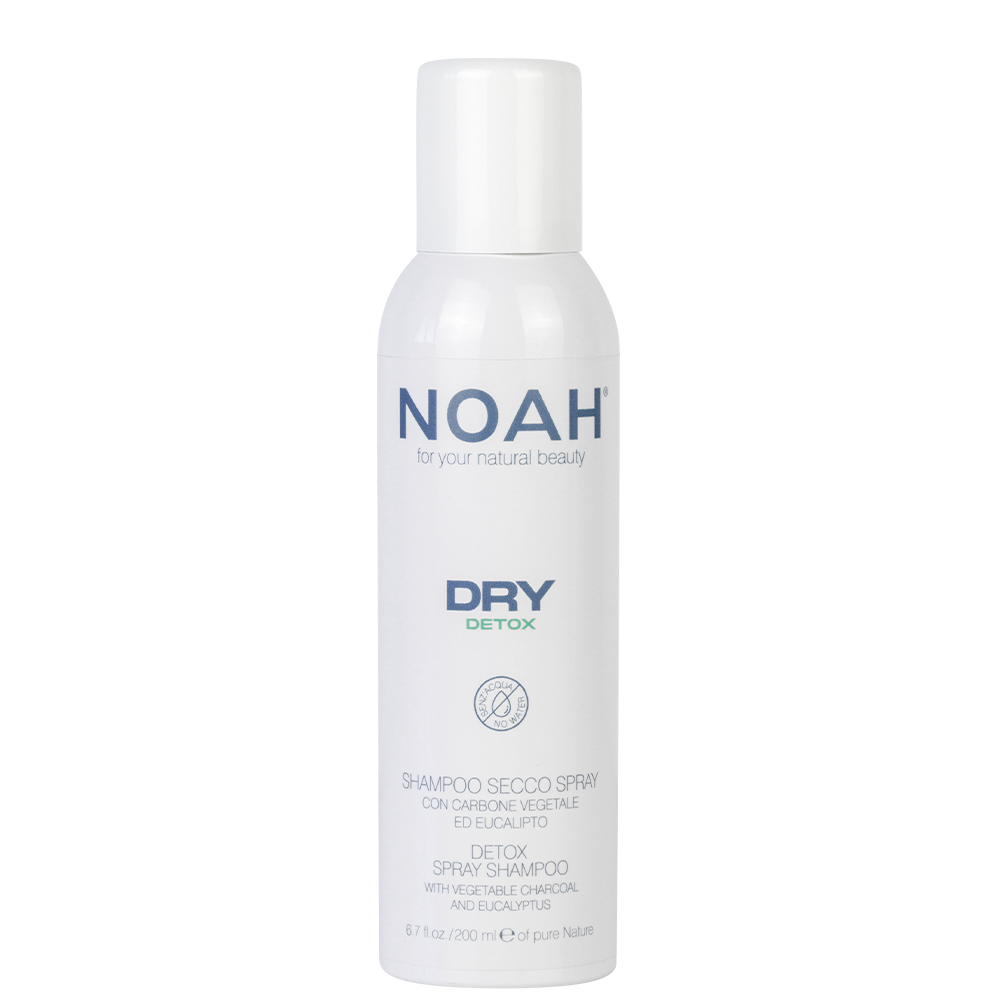 Сух шампоан за детокс с растителен въглен и евкалипт NOAH DRY Waterless ...