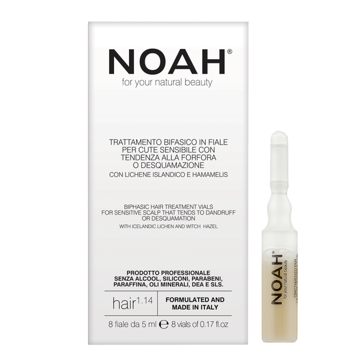 Двуфазни успокояващи ампули за чувствителен скалп NOAH Biphasic Vials ...