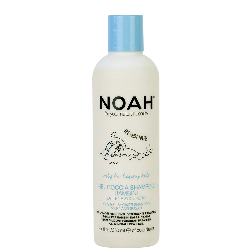 Шампоан и душ гел 2 в 1 за деца NOAH KIDS Gel Shower Shampoo Milk ...
