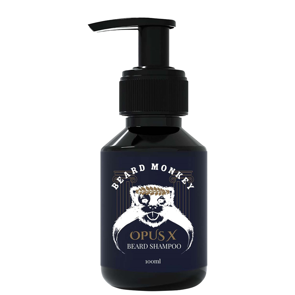 Шампоан за мъже с аромат на бергамот и пачули Beard Monkey Opus X Beard ...