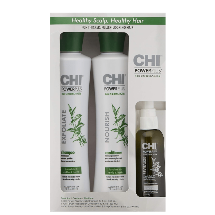 Система за възстановяване на косата CHI Power Plus – Zlatna Ribka ...