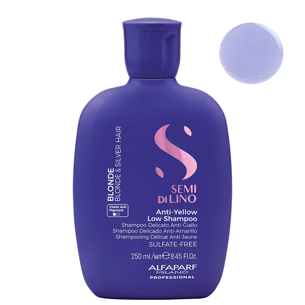 Тониращ шампоан за руса коса против жълти оттенъци Alfaparf Semi Di ...