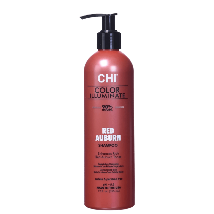 Тониращ шампоан в червено 355 мл CHI Color Illuminate Red Auburn ...